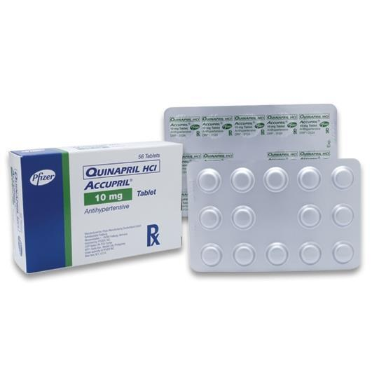 ACCUPRIL Quinapril Hydrochloride 10mg Tablet 56's price in the ...